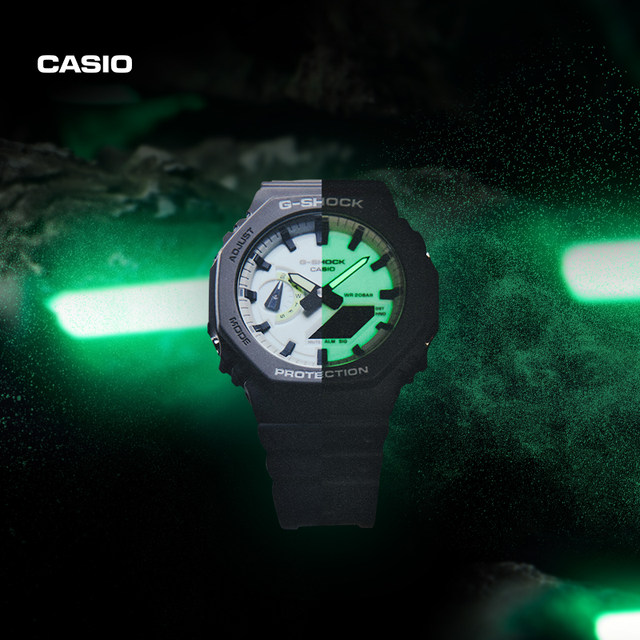 casio flagship store Casio dark night fluorescent series drop-resistant ...