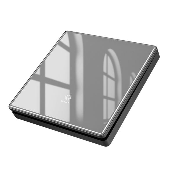 Wireless Remote Control Switch With Dual-Control Glass Panel For ...