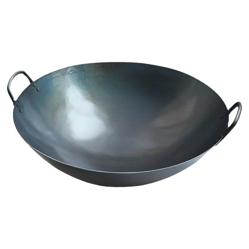 Old-Fashioned Wrought Iron Double-Eared Pot for Commercial Restaurant ...