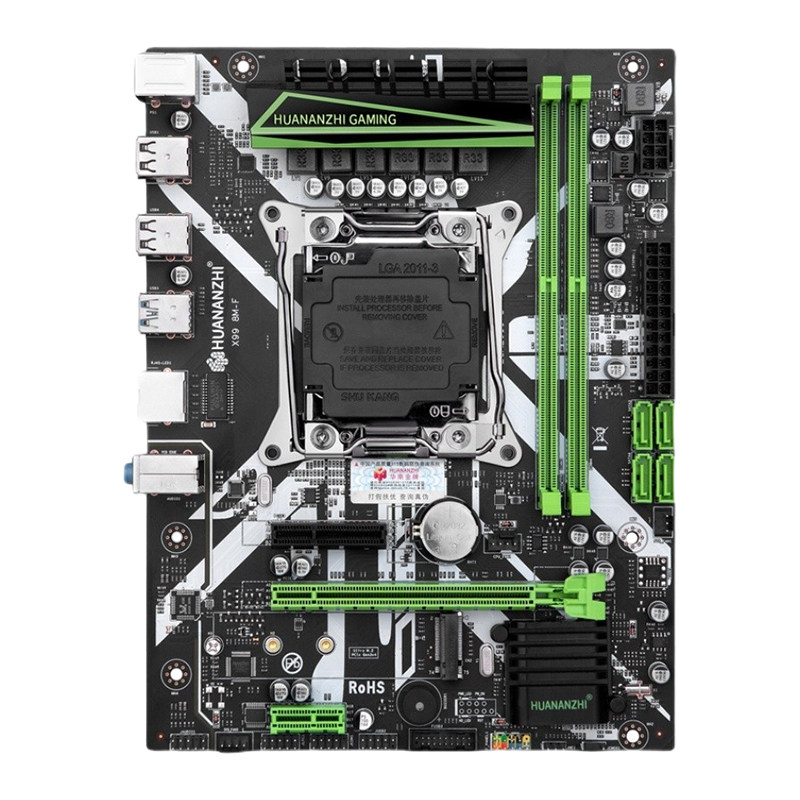 South China Gold Medal X99-F8/AD4 Computer Motherboard CPU Set Desktop E-Sports Chicken Game ...