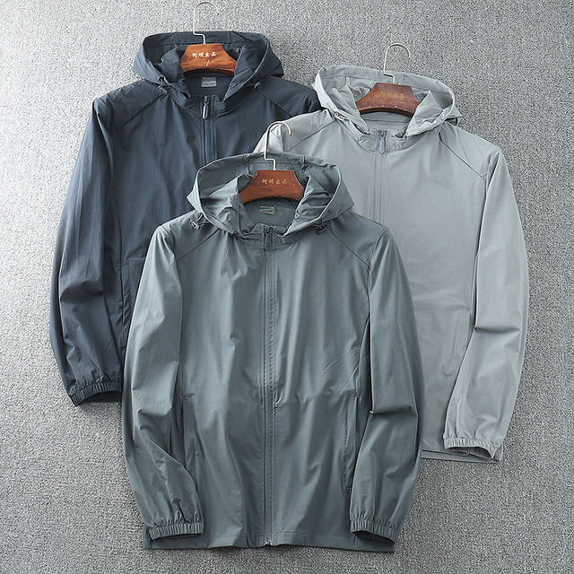 Four sides! Lightweight, waterproof and breathable! Men's spring ...