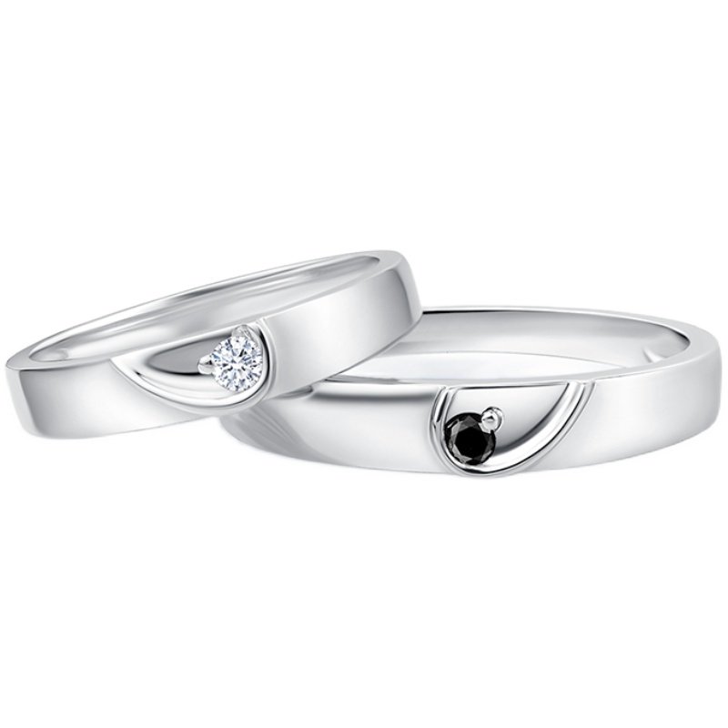 Dr Forever Couple Rings Diamond Wedding Ring - A16026DR & B03002DR