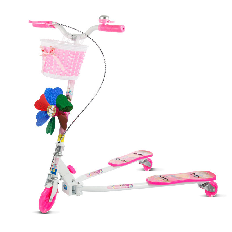 3-14 Years Old Children's Scooter Scissor Car Children's Double-Legged ...