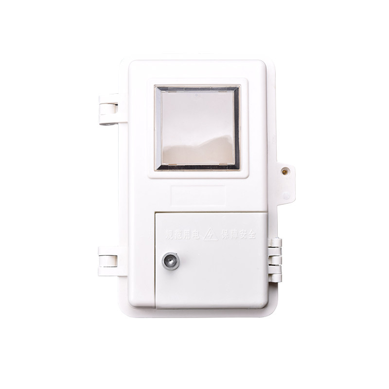 Transparent Single-Phase Meter Box for Household Safety