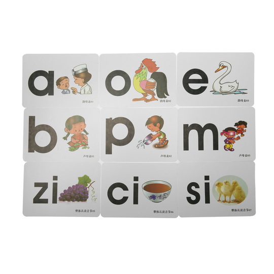 Cartes d'apprentissage du Pinyin chinois - Ensemble magnétique de ...