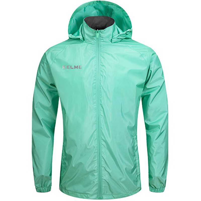 Kelme Football Training Jacket - Waterproof Hooded Team Sports Coat 3801241