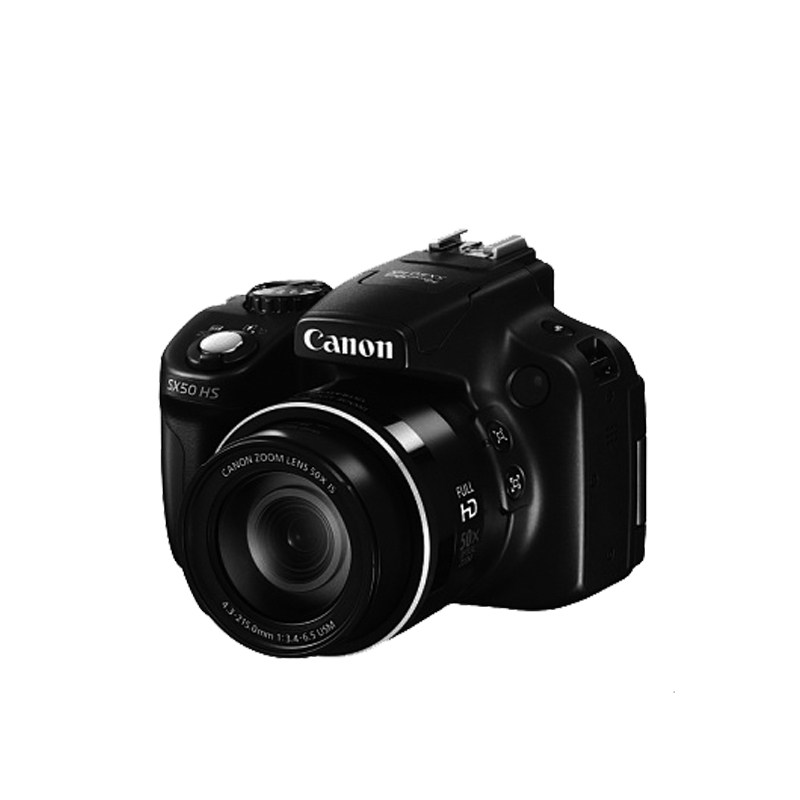 Canon PowerShot SX50 HS Digital Camera - 50x Zoom, Full HD, Rotating Screen