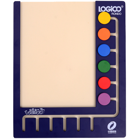Placa de Operação Logic Dog com 6 Botões - Brinquedo Educacional para a ...