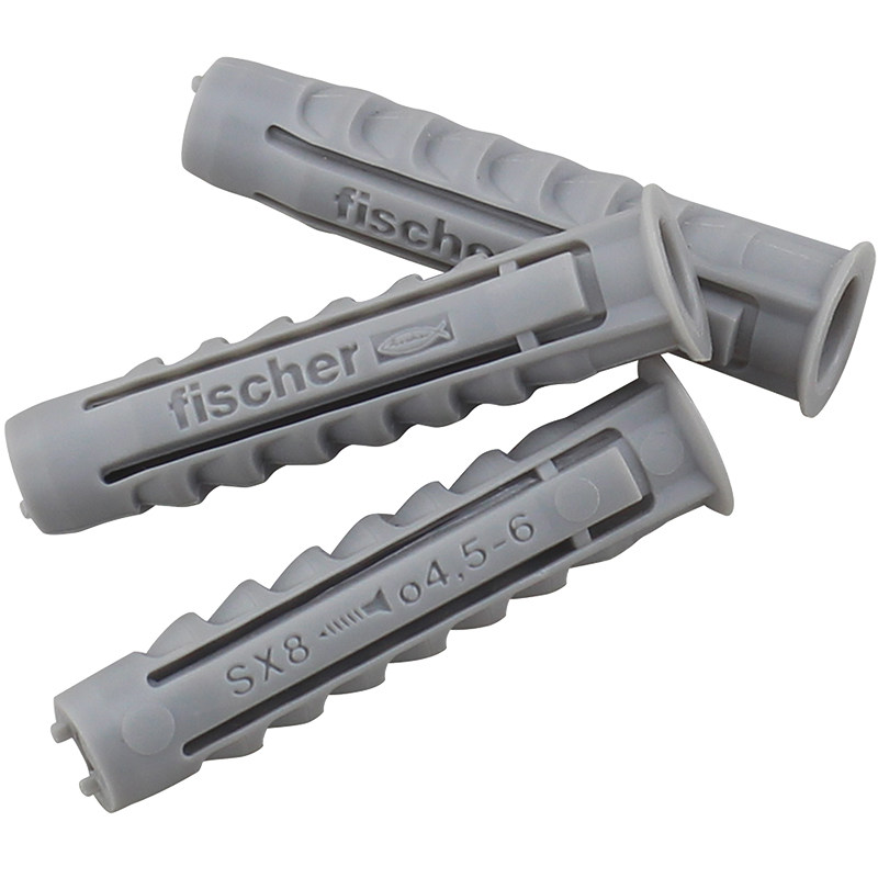 German Fischer Nylon Anchor Plastic Expansion Tube SX Lightweight ...