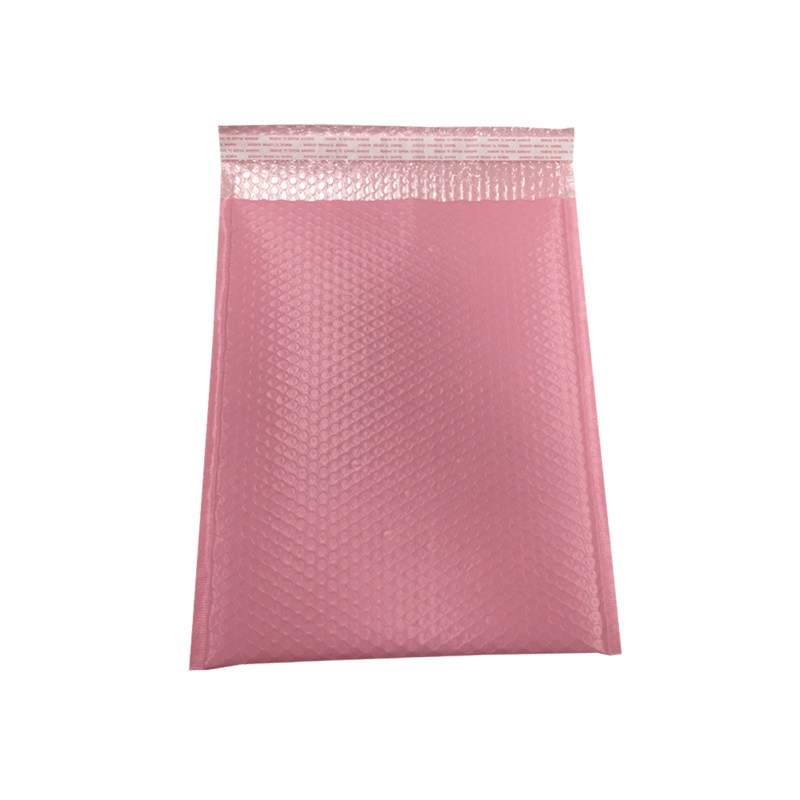 Ding Dong Packaging Co-Extruded Bubble Bag - Pink/White