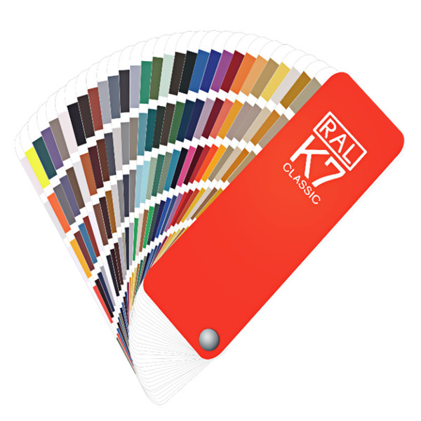 Genuíno ral k7 alemão cartão de cores pintura padrão europeu | Ral ...
