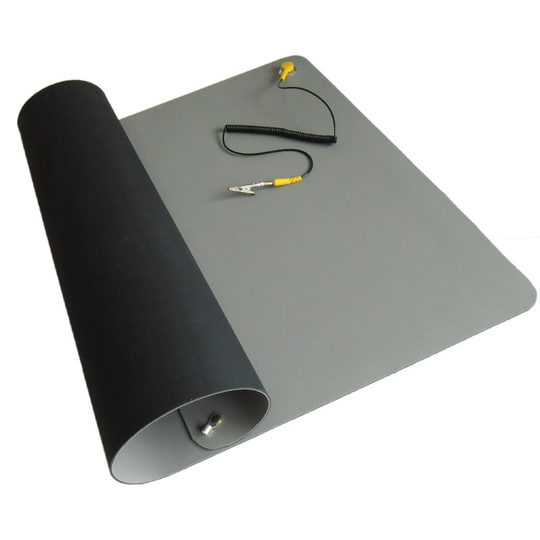 Portable Anti-Static Desk Mat with Ground Wire - Computer Repair Work ...