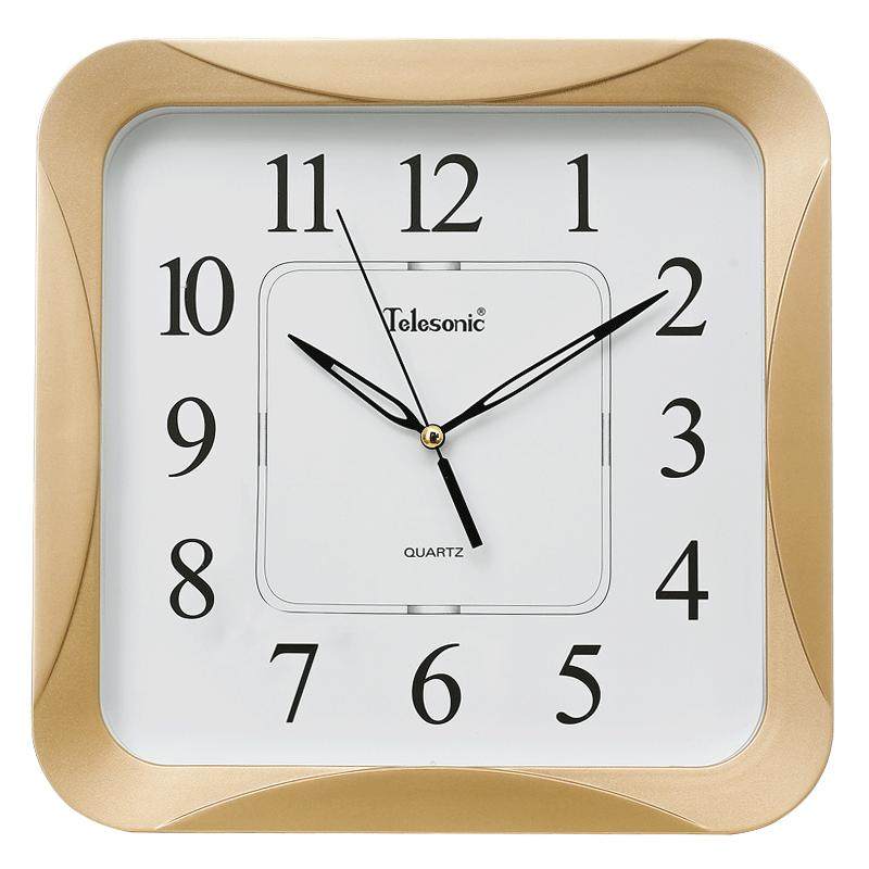 Telesonic/Uranus Modern Quartz Wall Clock for Living Room and Bedroom