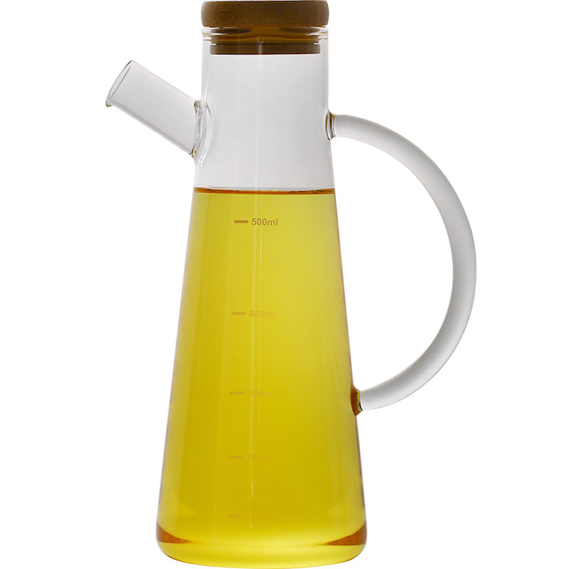Oil Pot Glass Household Leak-proof Large Kitchen Vinegar Pot Small Oil ...