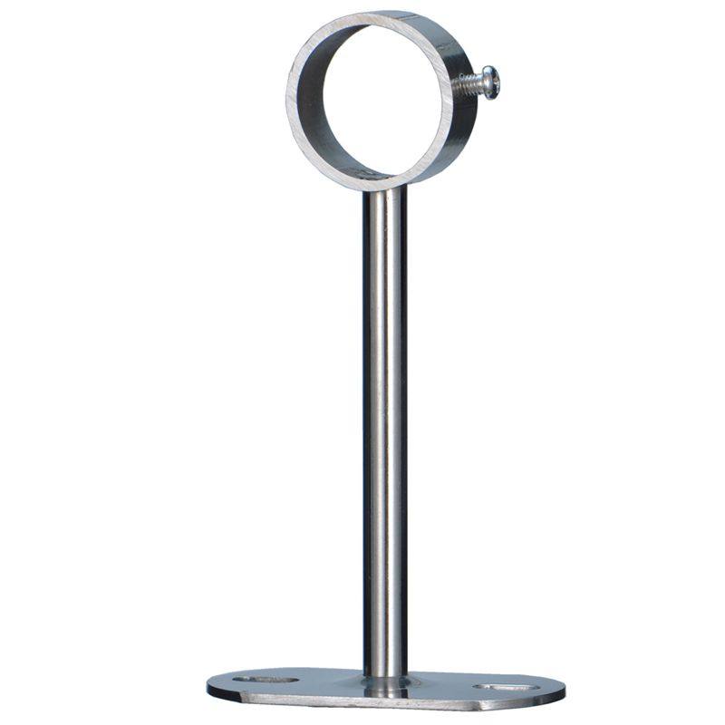 Stainless Steel Fixed Clothes Rack - Solid Model