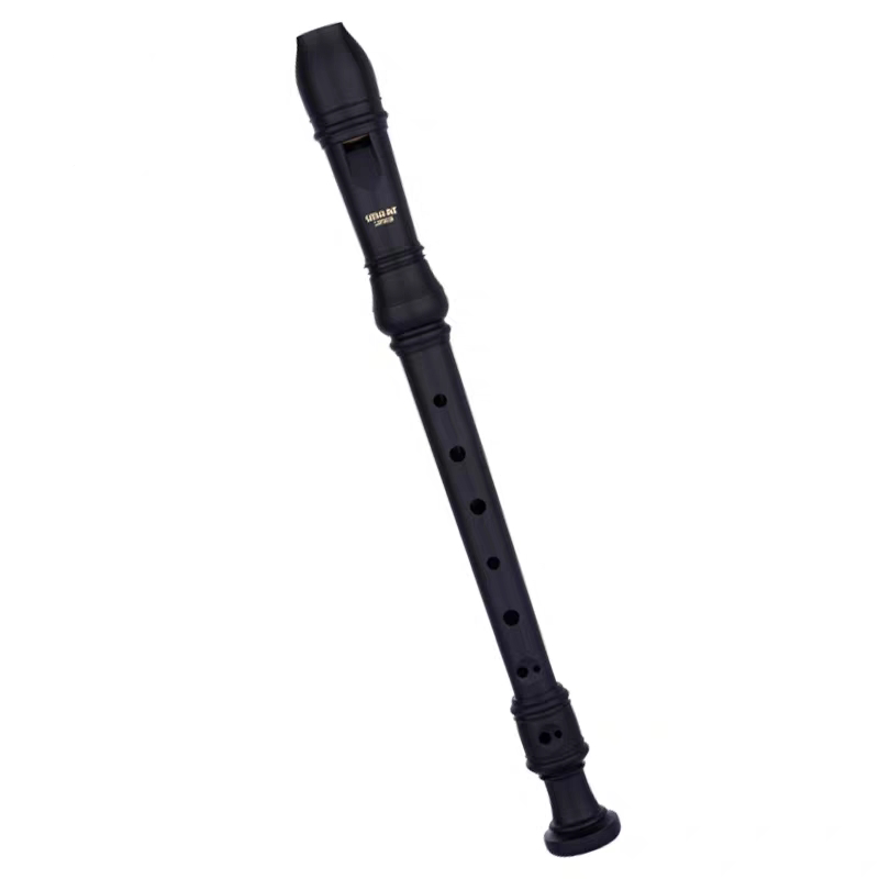 Smart Treble 8-Hole Baroque Recorder - Black ABS Beginner Instrument