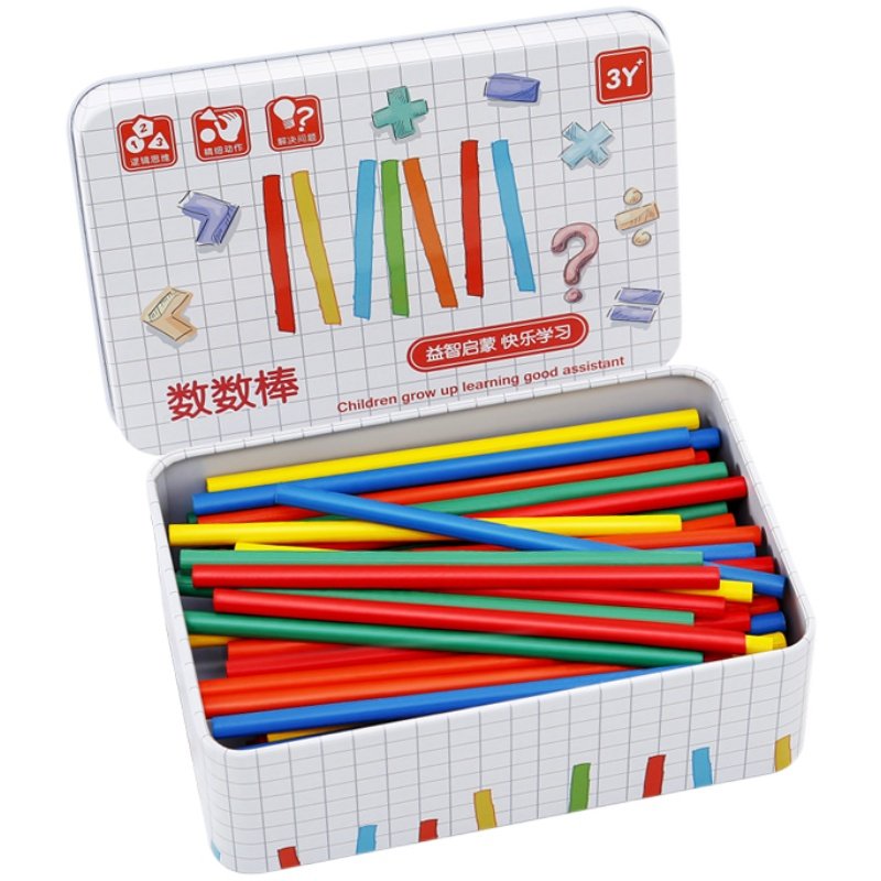 Children's Counting Stick Primary School First Grade Math Teaching Aids ...