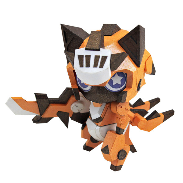 Junzhiyun paper model hand-made monster hunter diy sd | Jun zhiyun ...