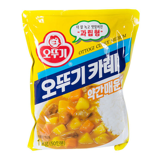 Ottogi Curry Powder 1kg - Mezcla de Especias Coreanas Curry para Arroz ...