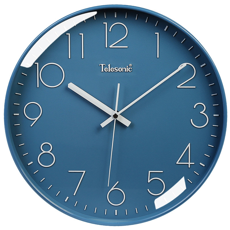 Telesonic Uranus Nordic Wall Clock - Perpetual Calendar, Silent Sweep