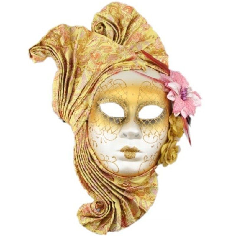 Haowei Venetian Princess Mask - Handmade Full Face Beauty Mask