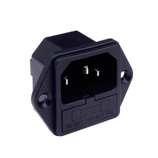 AC Power Socket with Insurance - 3-Eye 10A Character Appliance Cabinet ...