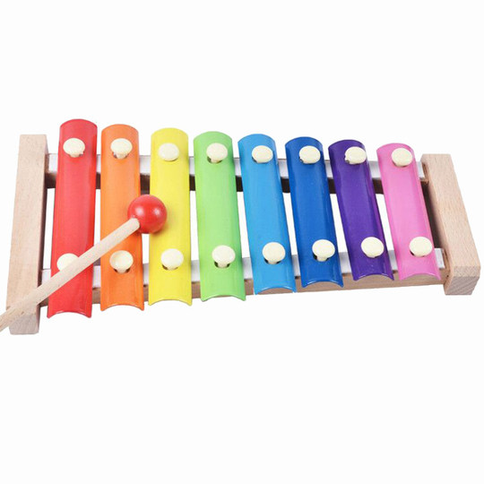 Children's Eight-Tone Xylophone for Early Education
