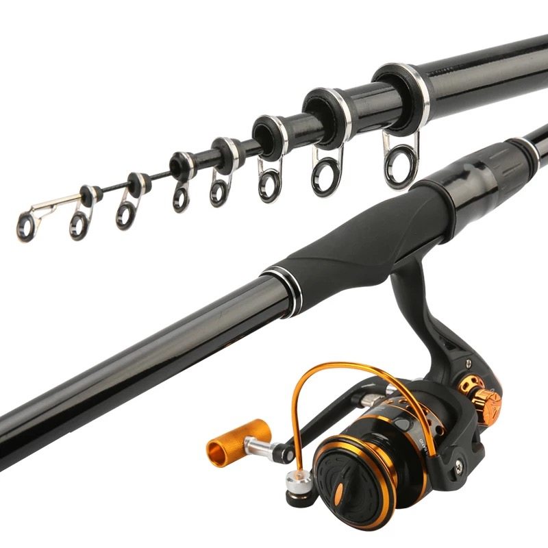 Dawa Bagongji Fishing Rod Set - No. 2 and No. 3 - Large Inclined Guide ...