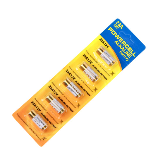 23A 12V Remote Control Battery - Electric Rolling Shutter, Garage Door ...