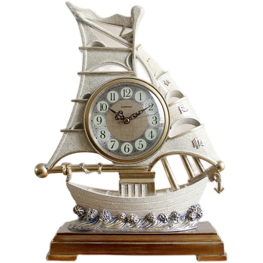 Li sheng 8-Inch Chinese Style Silent Wall Clock - Resin Housing