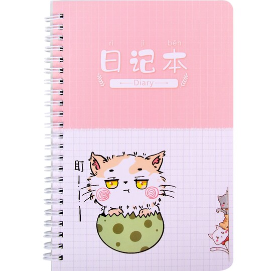 Cuaderno De Escritura De Dibujos Animados B6 Cuaderno Cubierta Pu