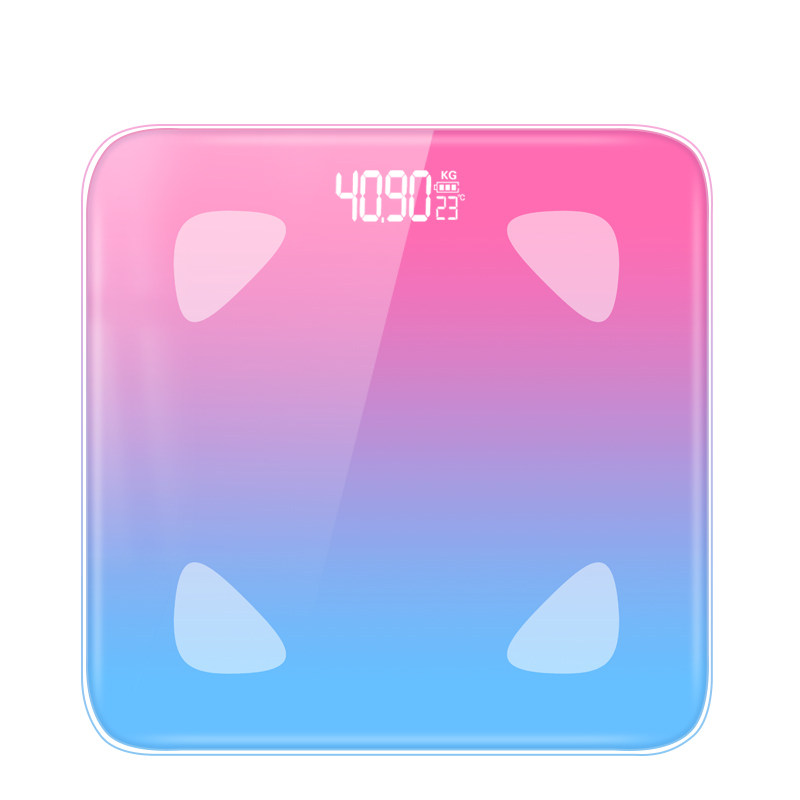 Bluetooth Smart Body Fat Scale - Rechargeable Electronic Weight Scale