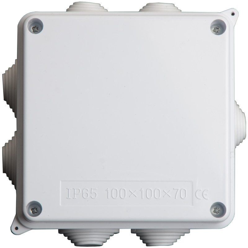 Waterproof Junction Box IP65 100x100x70mm ABS Plastic Electrical Box