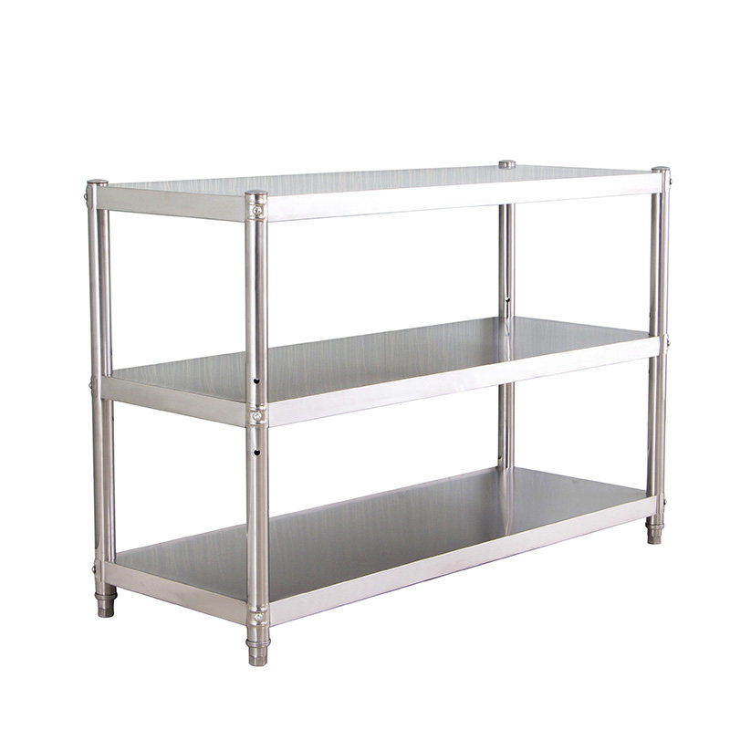 Stainless Steel 3-Layer Kitchen Rack for Storage