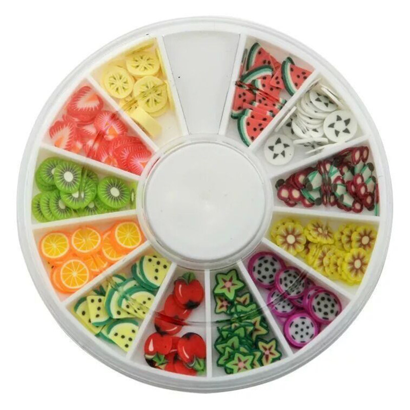 Fruit Soft Clay Slice Set Love Clay Plasticine Decorative Filler Ultra ...