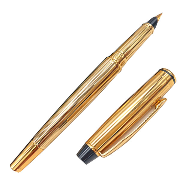 Genuine Hero 890 gold pen 12K gold with 800 nib old fountain pen daily ...