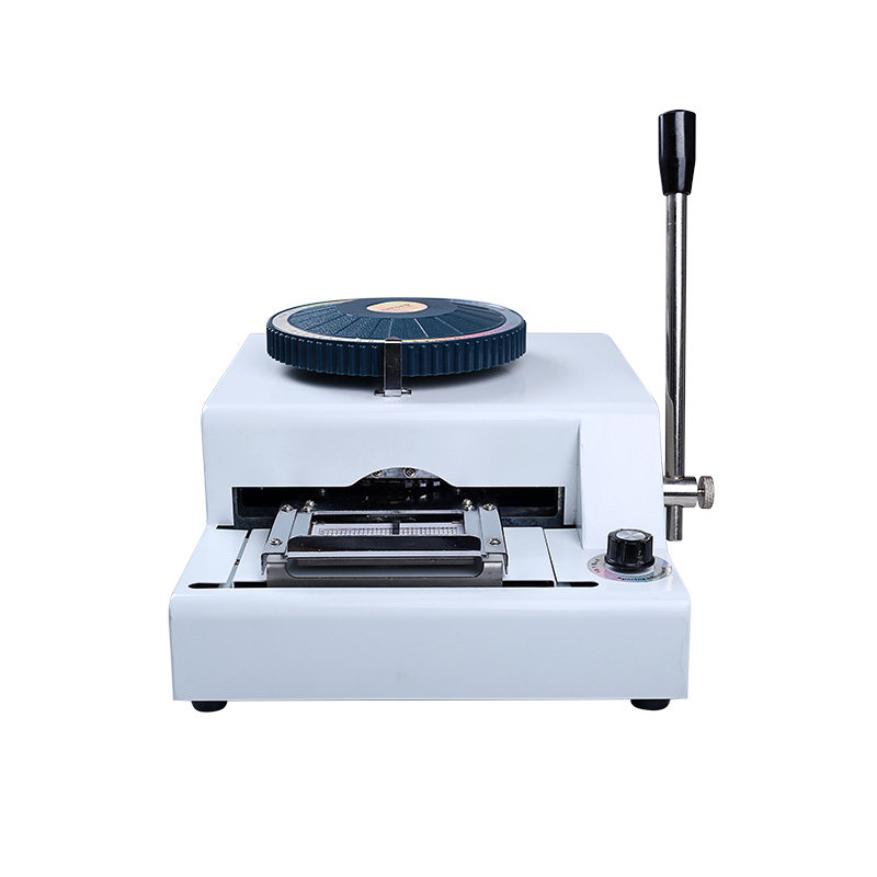 New Manual PVC Card Embossed Coding Machine | Coding Machine | Embossed ...