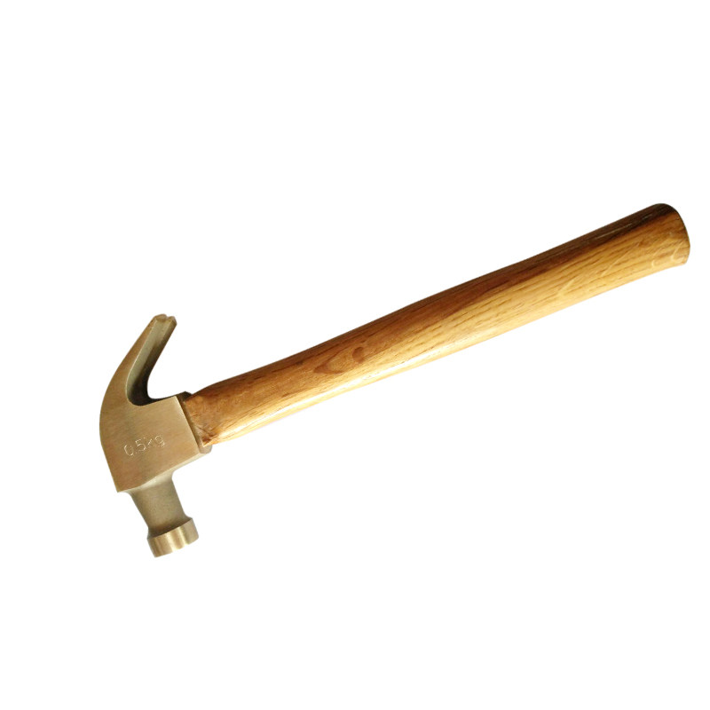Explosion-proof Claw Hammer with Wooden Handle - Hand Hammer Copper ...