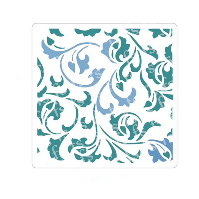Classical Leaf Patterns - Art & Craft Rubbing Template