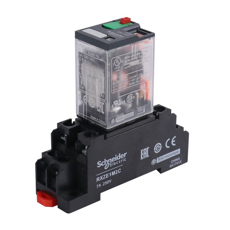 Schneider Electric RXM4AB2P7 Relay - 14-Pin 6A 220V 4NO 4NC