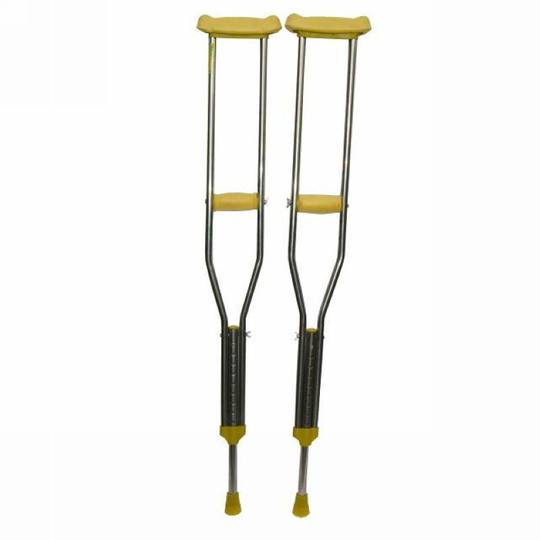 Adjustable Stainless Steel Crutches for Elderly and Disabled ...