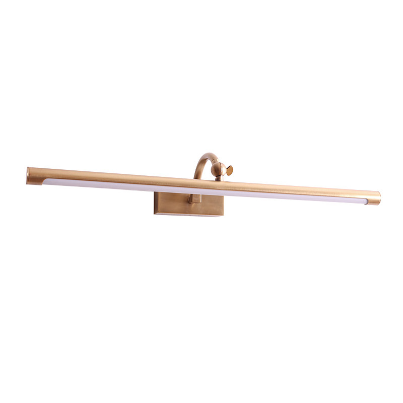 Bronze LED Bathroom Vanity Mirror Lamp - Retro European Style