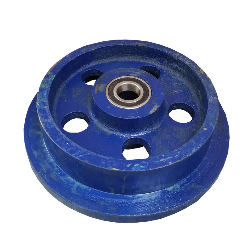 Roulette de rail en fonte Dali - Poulie fixe de type H