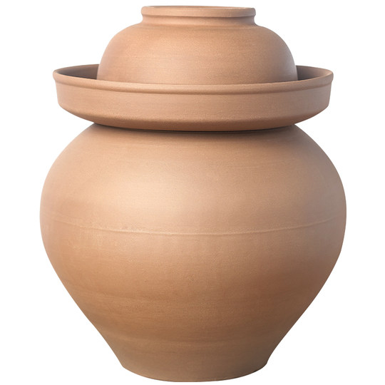 Sichuan Kimchi Jar - Soil Pottery Ceramic Household Jar - Old-Fashioned ...