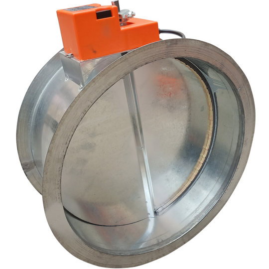 Close Double-Position Electric Air Volume Control Valve - Explosion ...