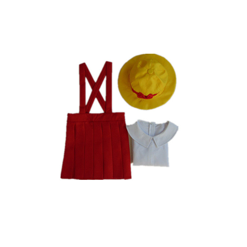 Cherry Maruko Anime Cosplay Costume - Children & Women