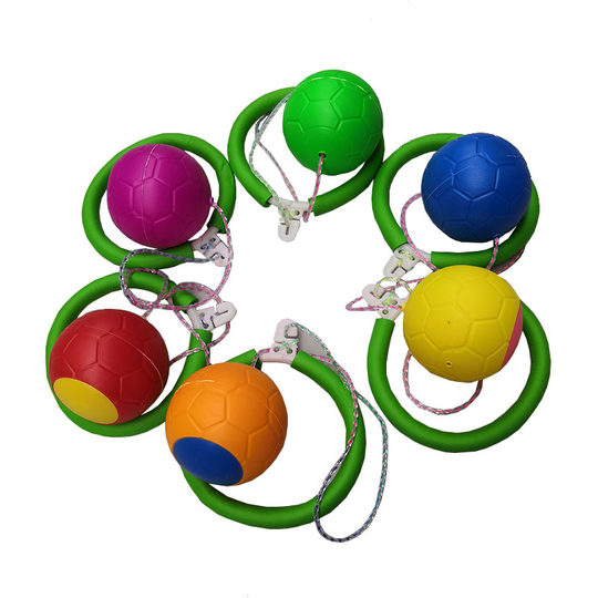Children's Fitness Toys Foot Power Ball Sensory Equipment with Handle ...