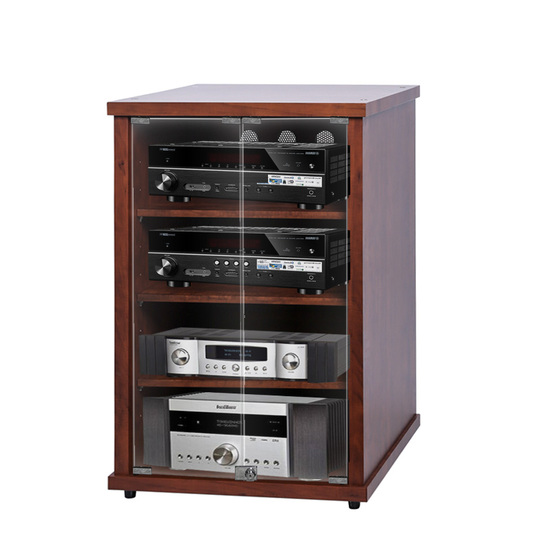 Lemari Audio Video Standar yang Sangat Baik - Rak Amplifier KTV - Hitam ...
