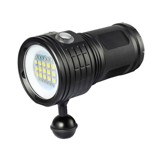 Professional Diving Ultra-Bright Flashlight - Rechargeable Fill Light ...