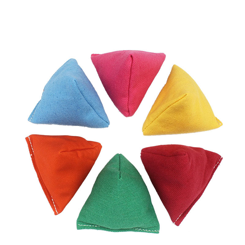 Big Beauty Triangle Sandbag Throwing Game - Children's Outdoor Toy